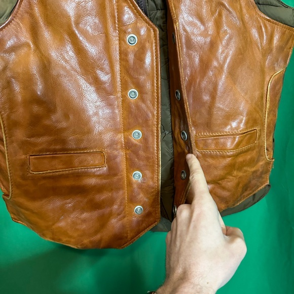 Schott NYC | Jackets & Coats | Schott Nyc Vintage Leather Down ...